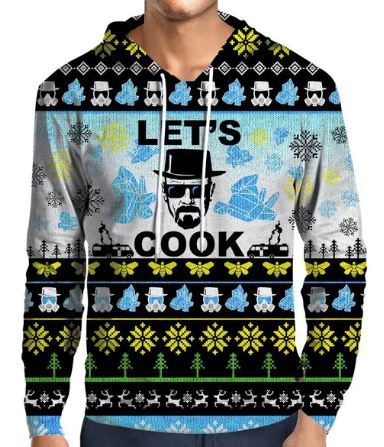 3d Let's Cook Print Fashion Stylish Hood For Mens,3d Printed Hood on Luulla